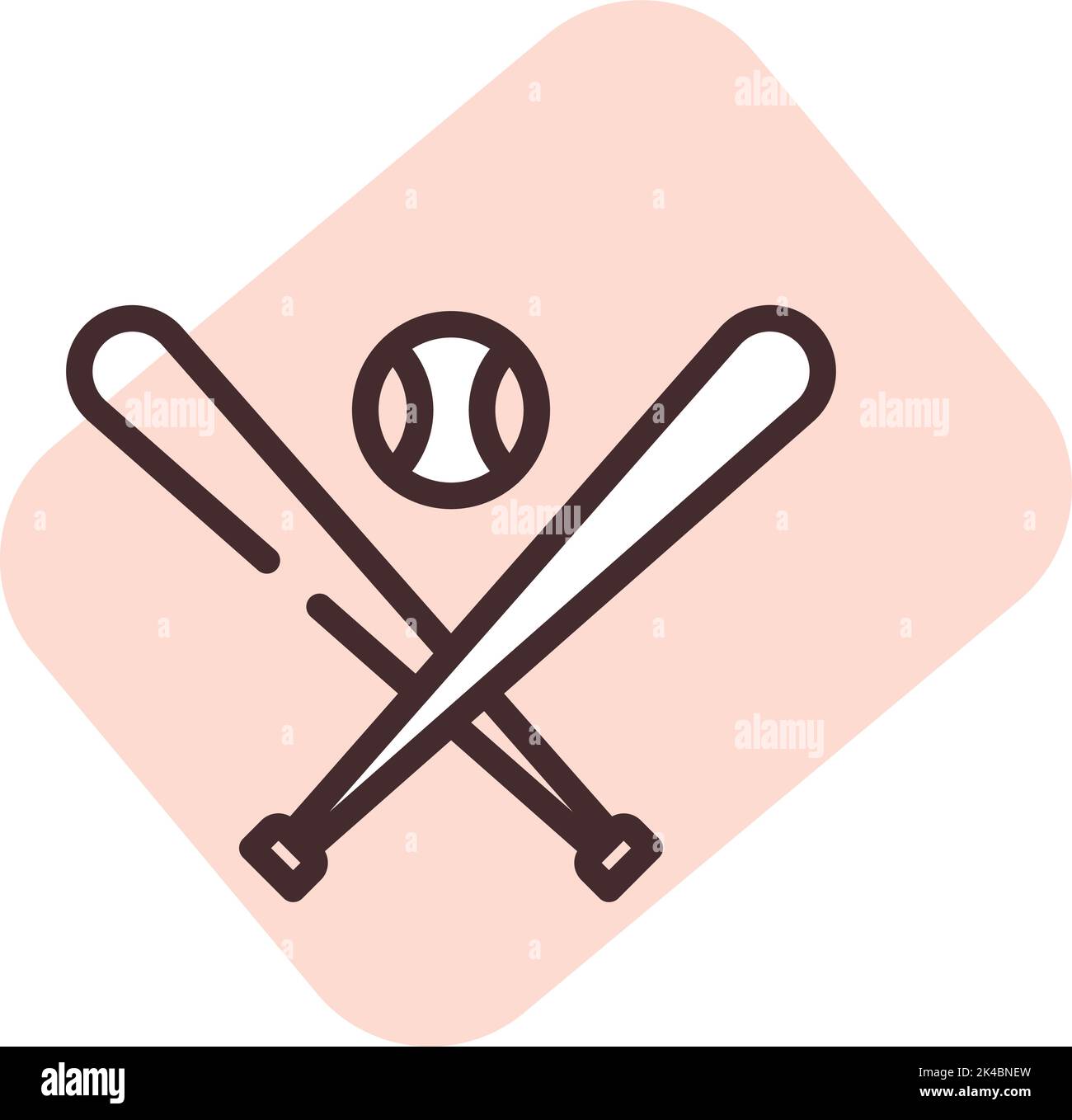 Baseball vector vector vectors hi-res stock photography and images - Alamy