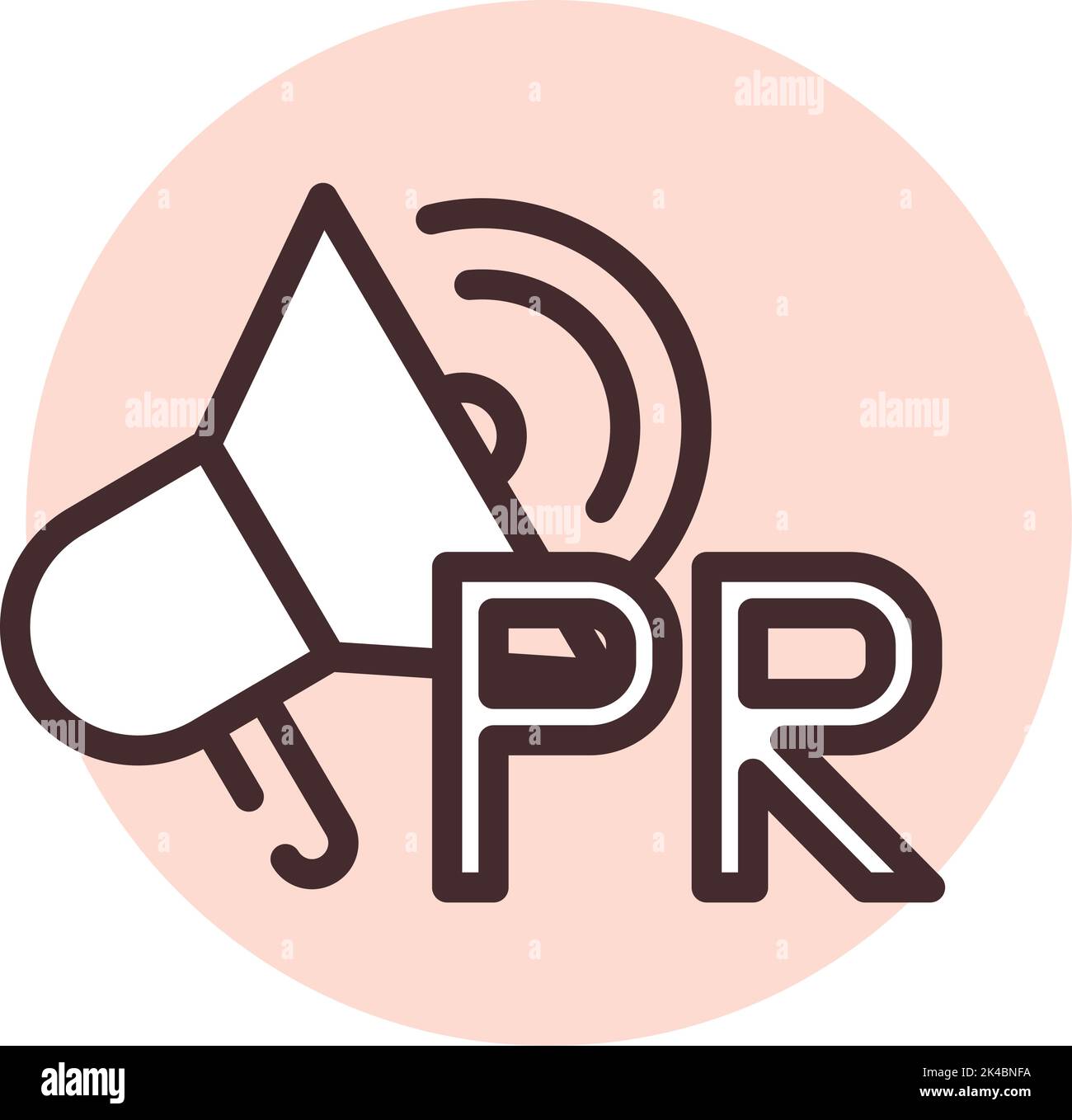 Marketing pr, illustration, vector on white background Stock Vector ...