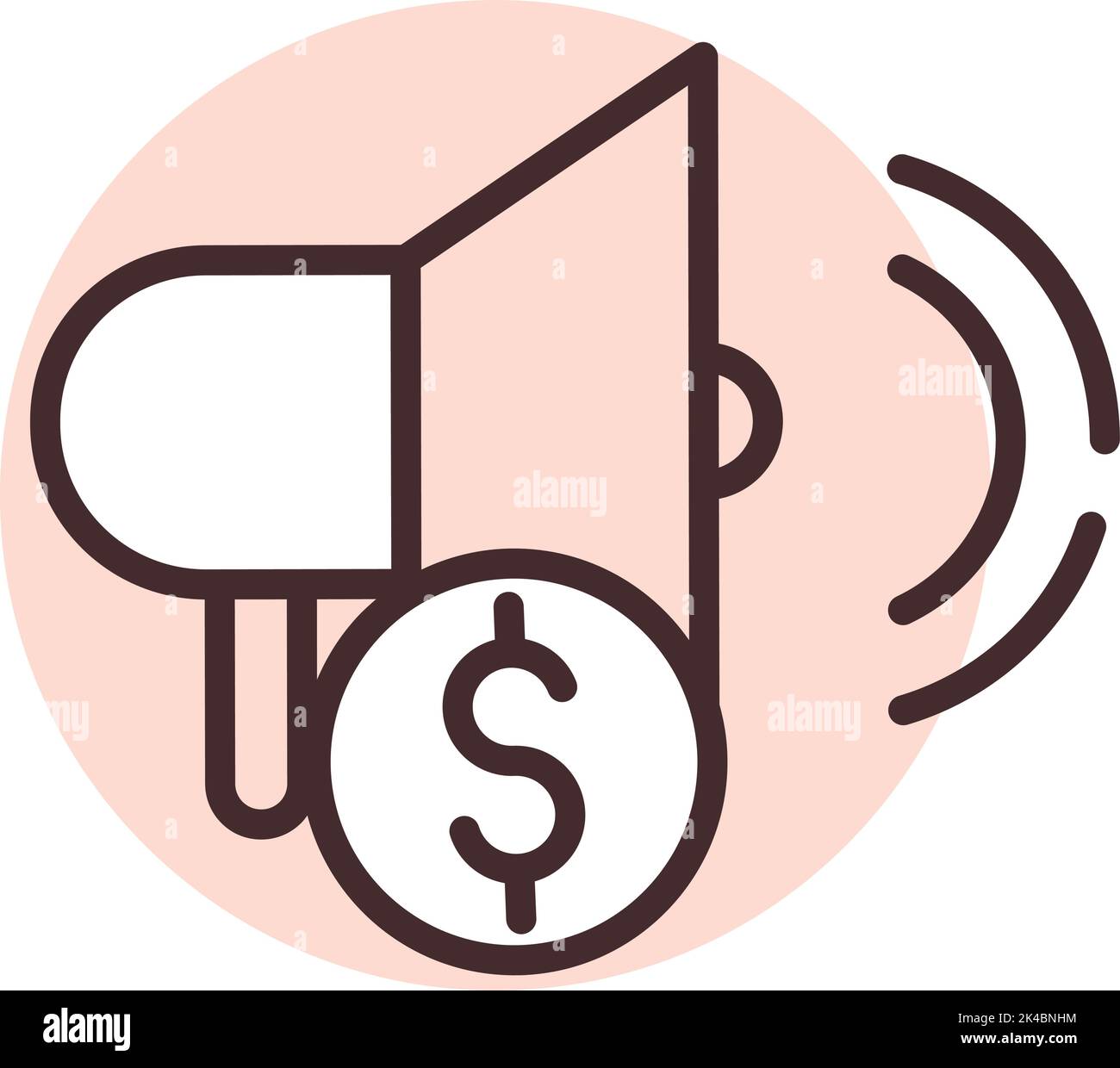 Marketing price, illustration, vector on white background Stock Vector ...