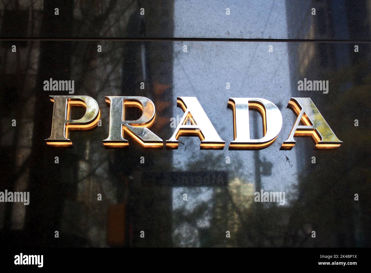 Prada clothing on model hi-res stock photography and images - Alamy