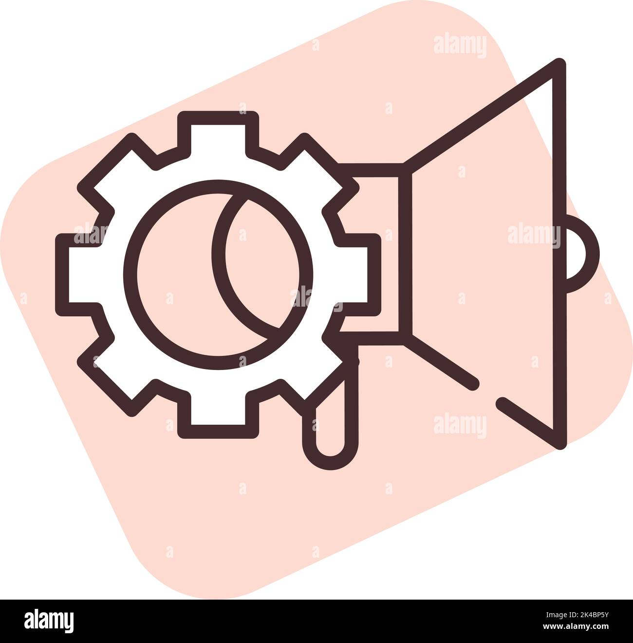 Marketing commercial, illustration, vector on white background Stock ...