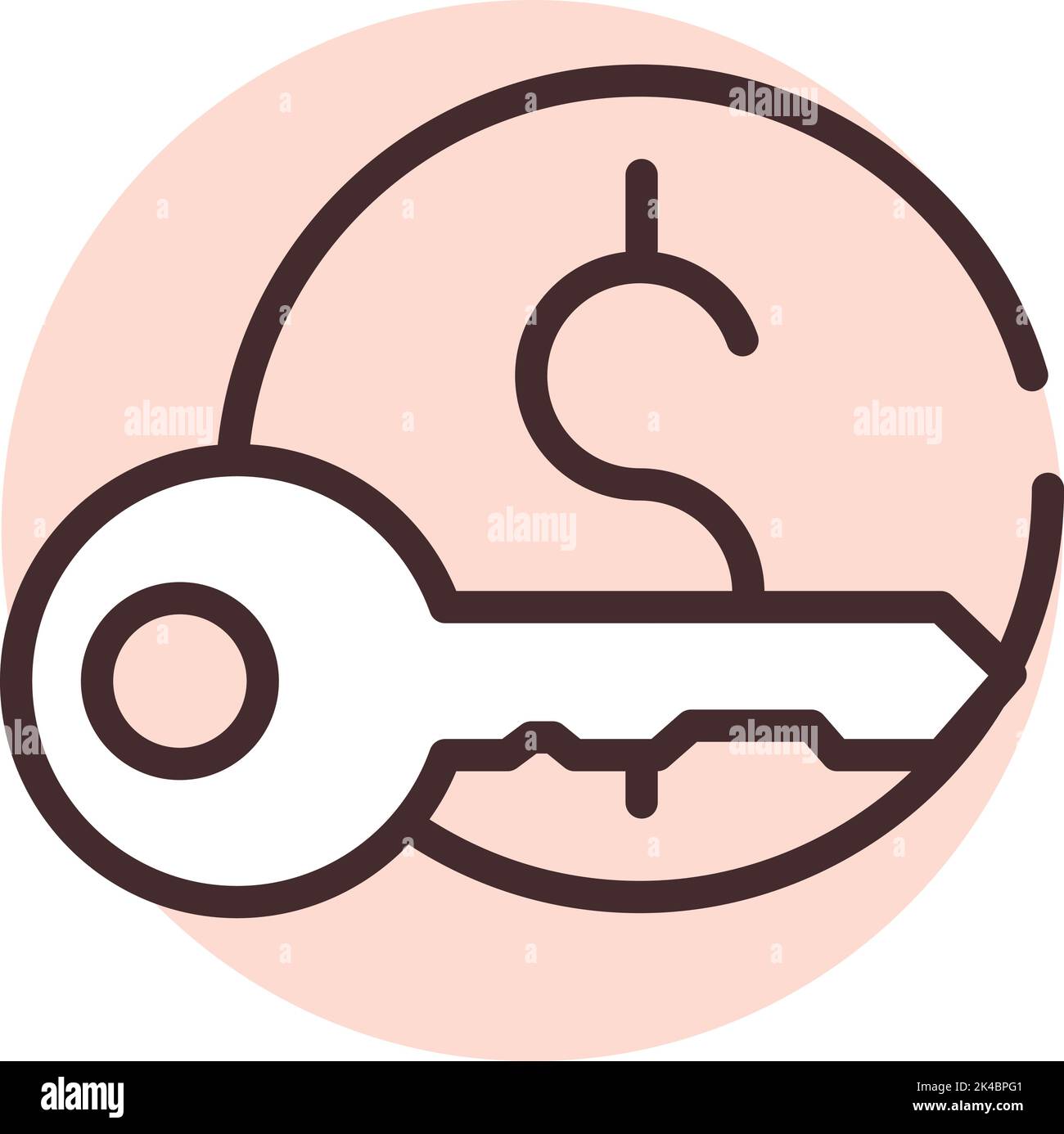 Digital money vector line Stock Vector Images - Alamy