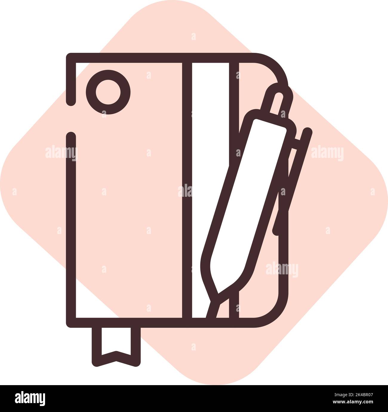 Blank screen notebook on Stock Vector Images - Alamy