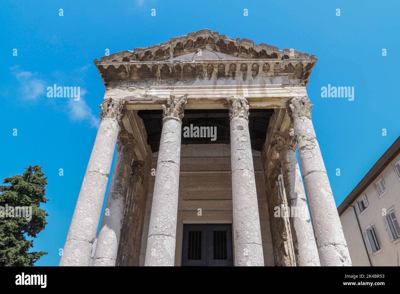 Augustus temple hi-res stock photography and images - Alamy