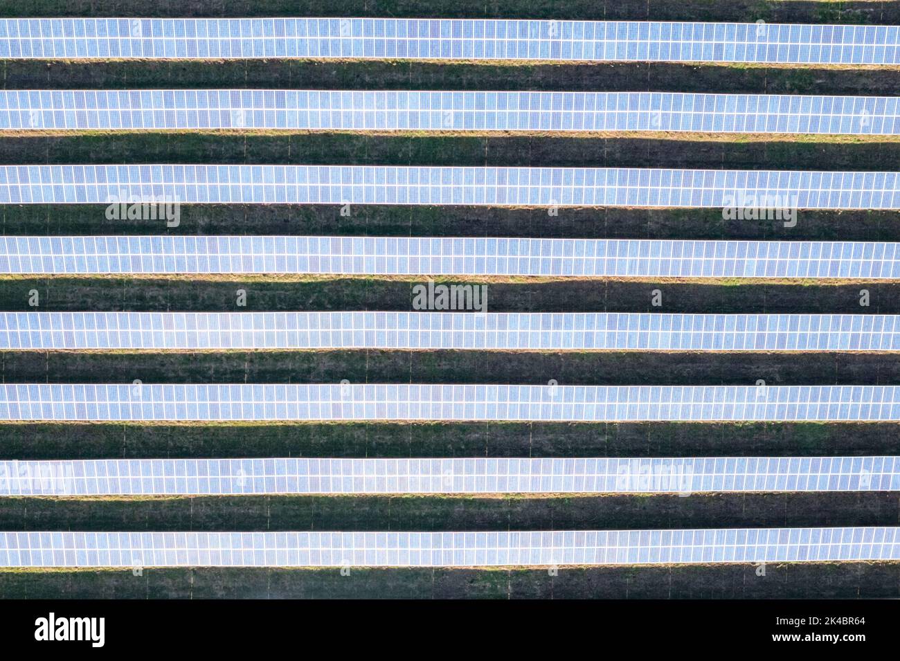 Solar panel field in New Jersey using photovoltaics, am alternative ...