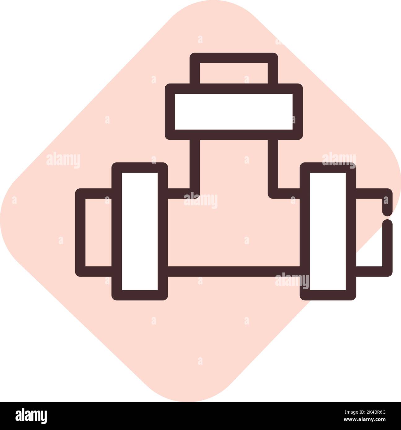 Plumbing maintainance, illustration, vector on white background Stock ...