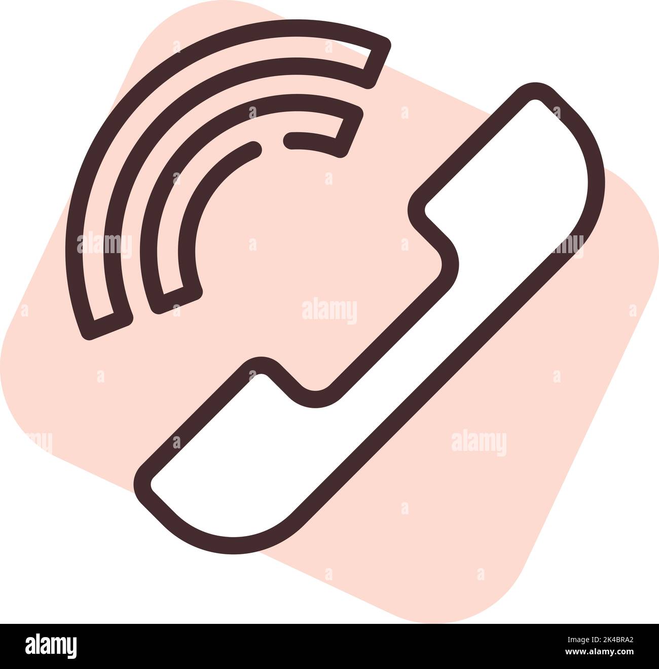 Office call, illustration, vector on white background Stock Vector ...