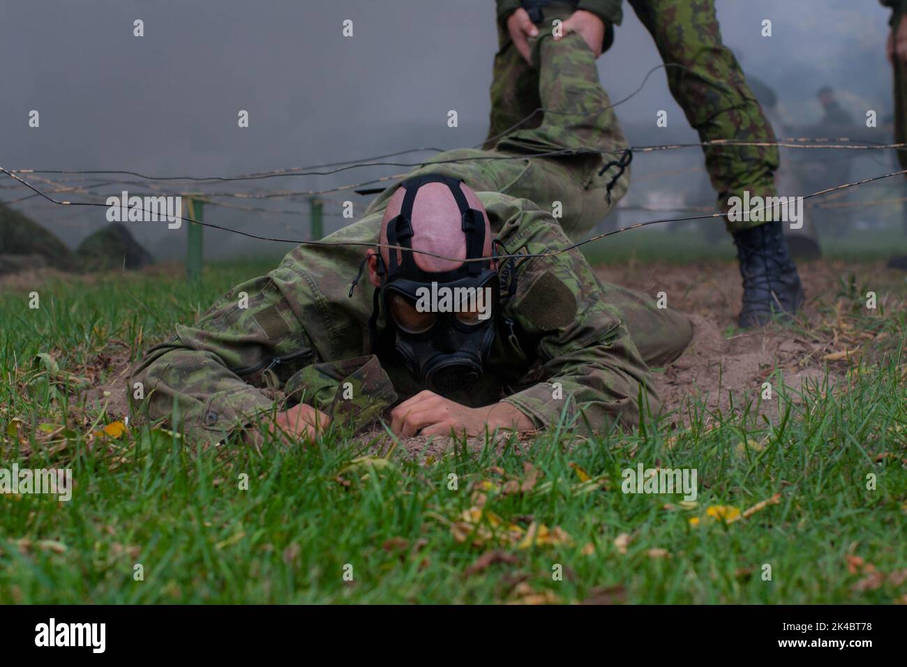Gas defense training hi-res stock photography and images - Alamy