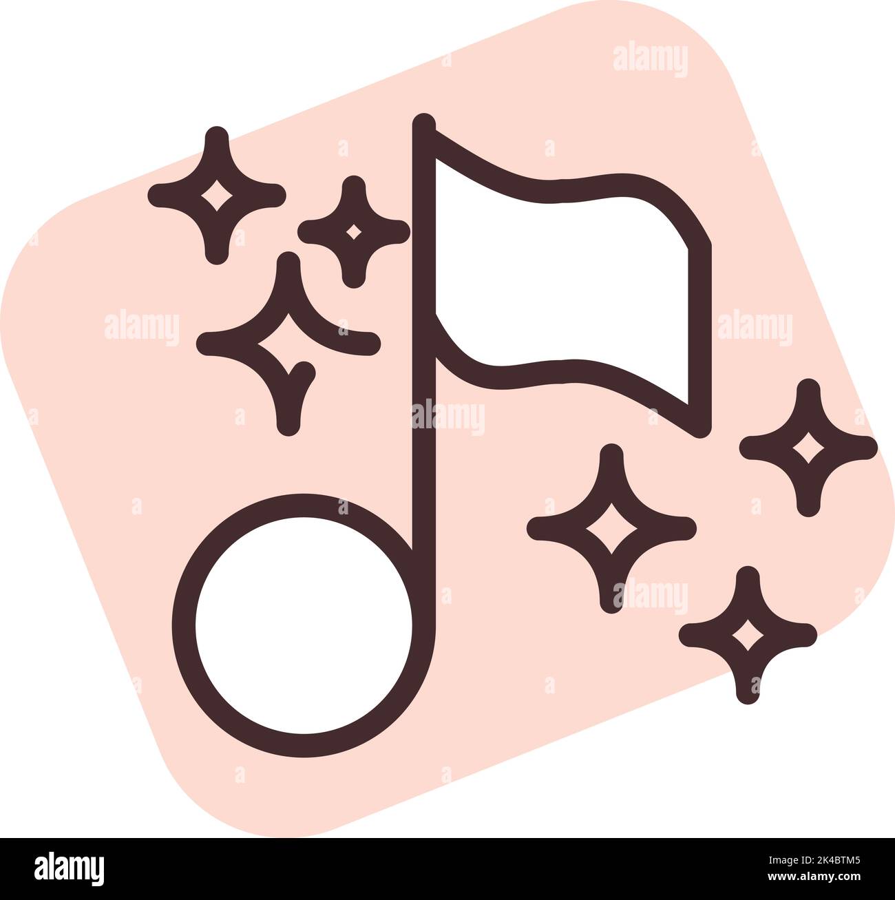 Media note Stock Vector Images - Alamy