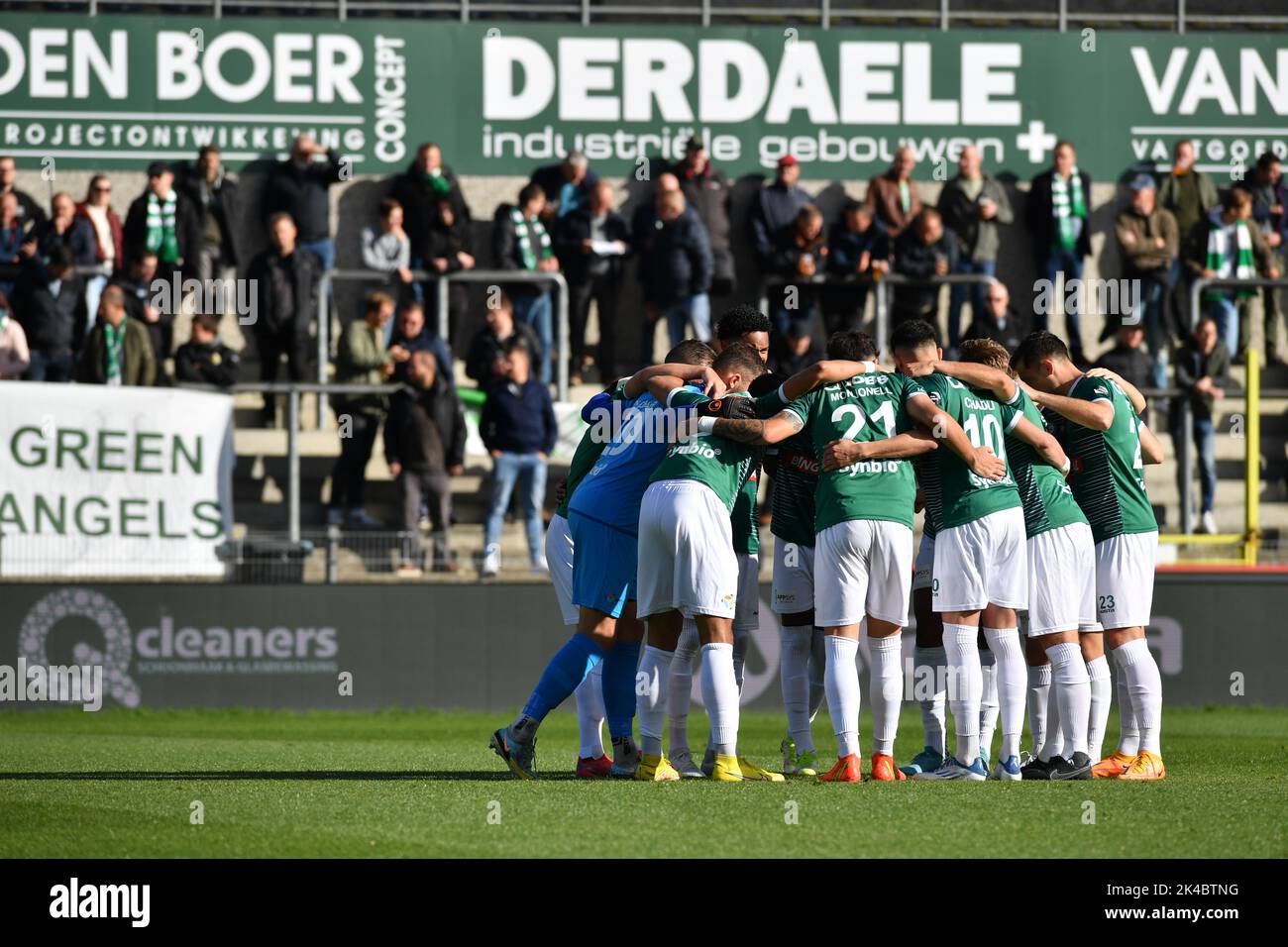 Lommel players pictured during a soccer match between Lommel SK and RWD ...