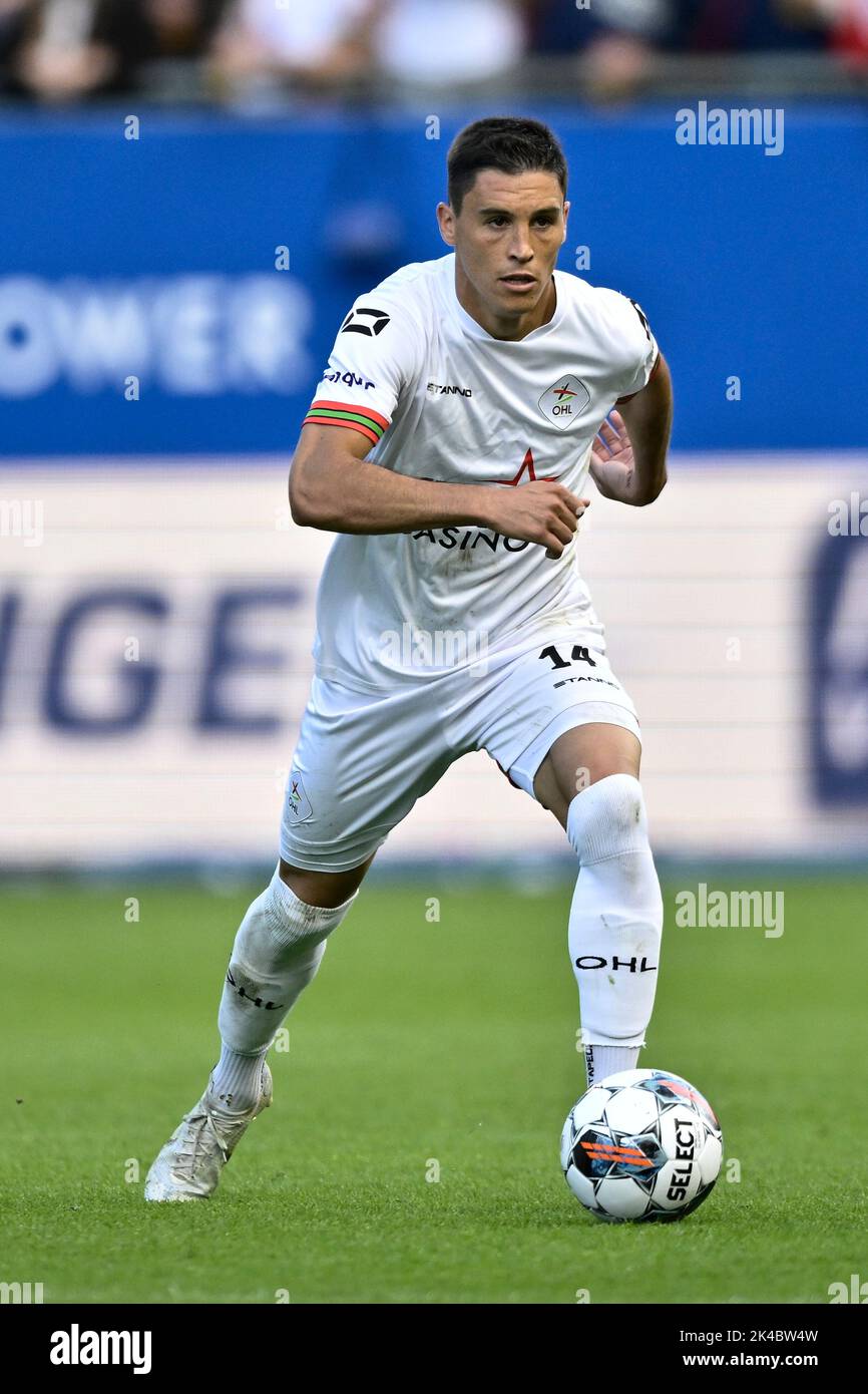 OHL's Federico Ricca pictured in action during a soccer match between ...