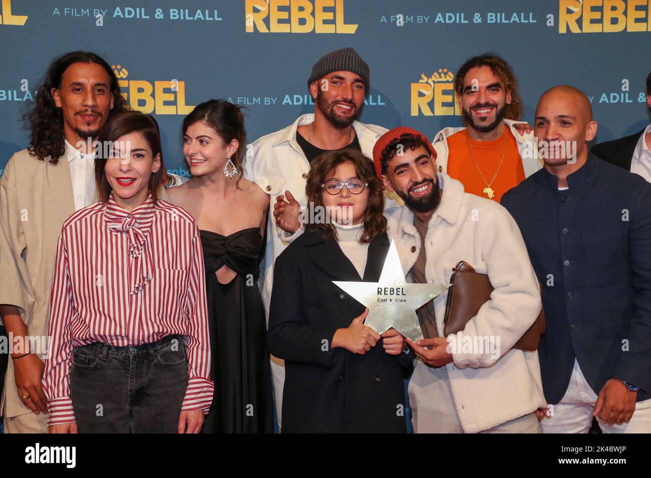 The Cast of Rebel pictured during the premiere of 'Rebel', the latest ...