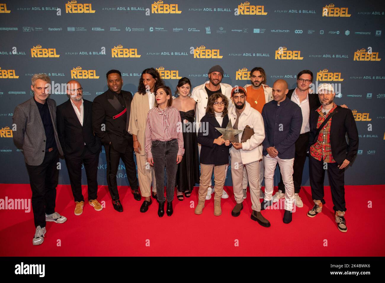 The Cast of Rebel pictured during the premiere of 'Rebel', the latest ...