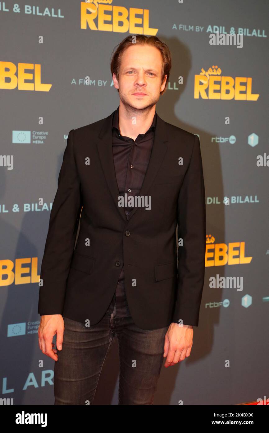 Actor Bert Verbeke pictured during the premiere of 'Rebel', the latest ...