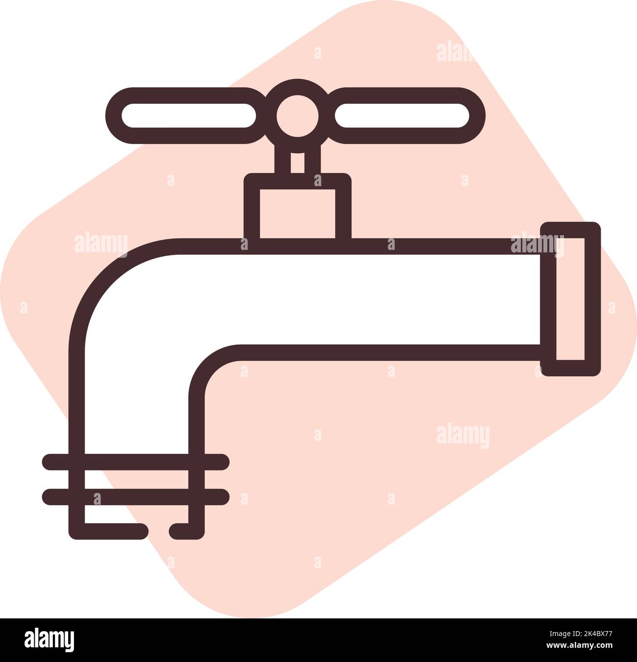 Water crane icon on Stock Vector Images - Alamy