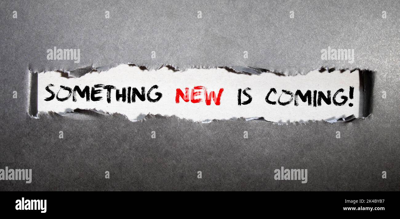 Handwriting text Coming Soon. Concept meaning something is going to ...