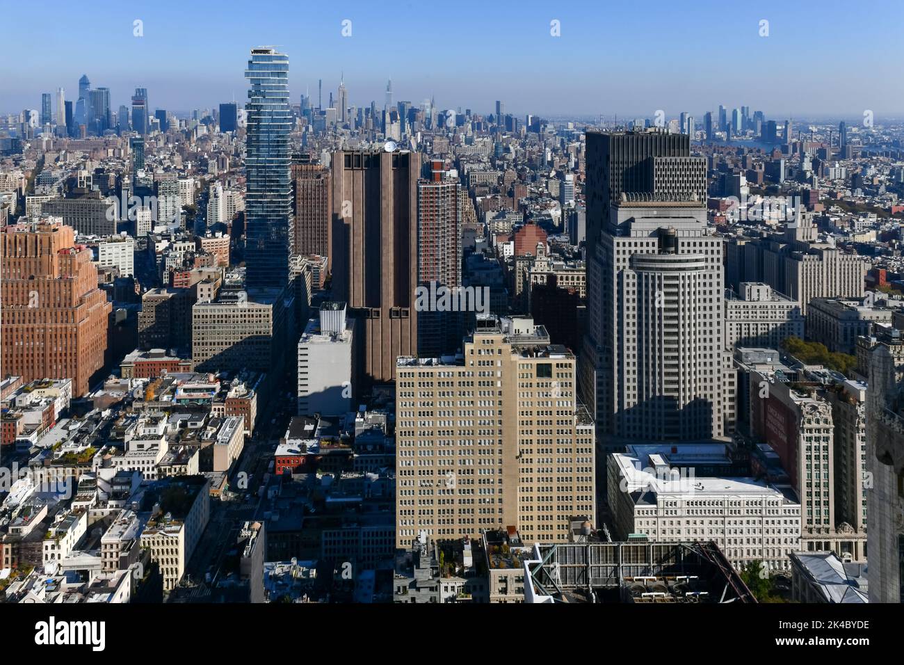 Beautiful view of new york buildings hi-res stock photography and ...