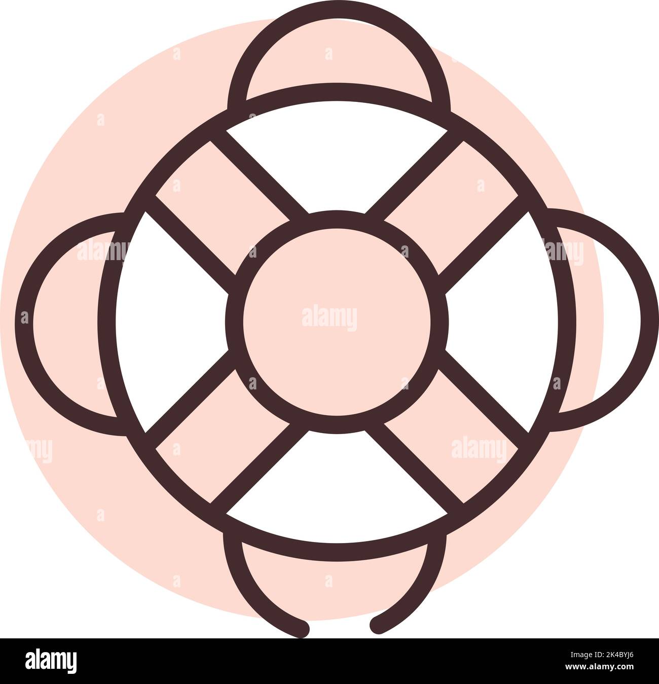 Summer buoy, illustration, vector on white background Stock Vector ...