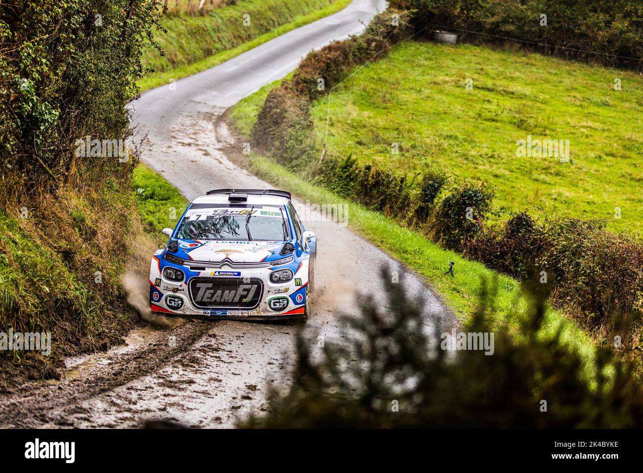 07 ROCHE Pierre, MALFOY Andy, Citroën C3 Rally2, action during the ...