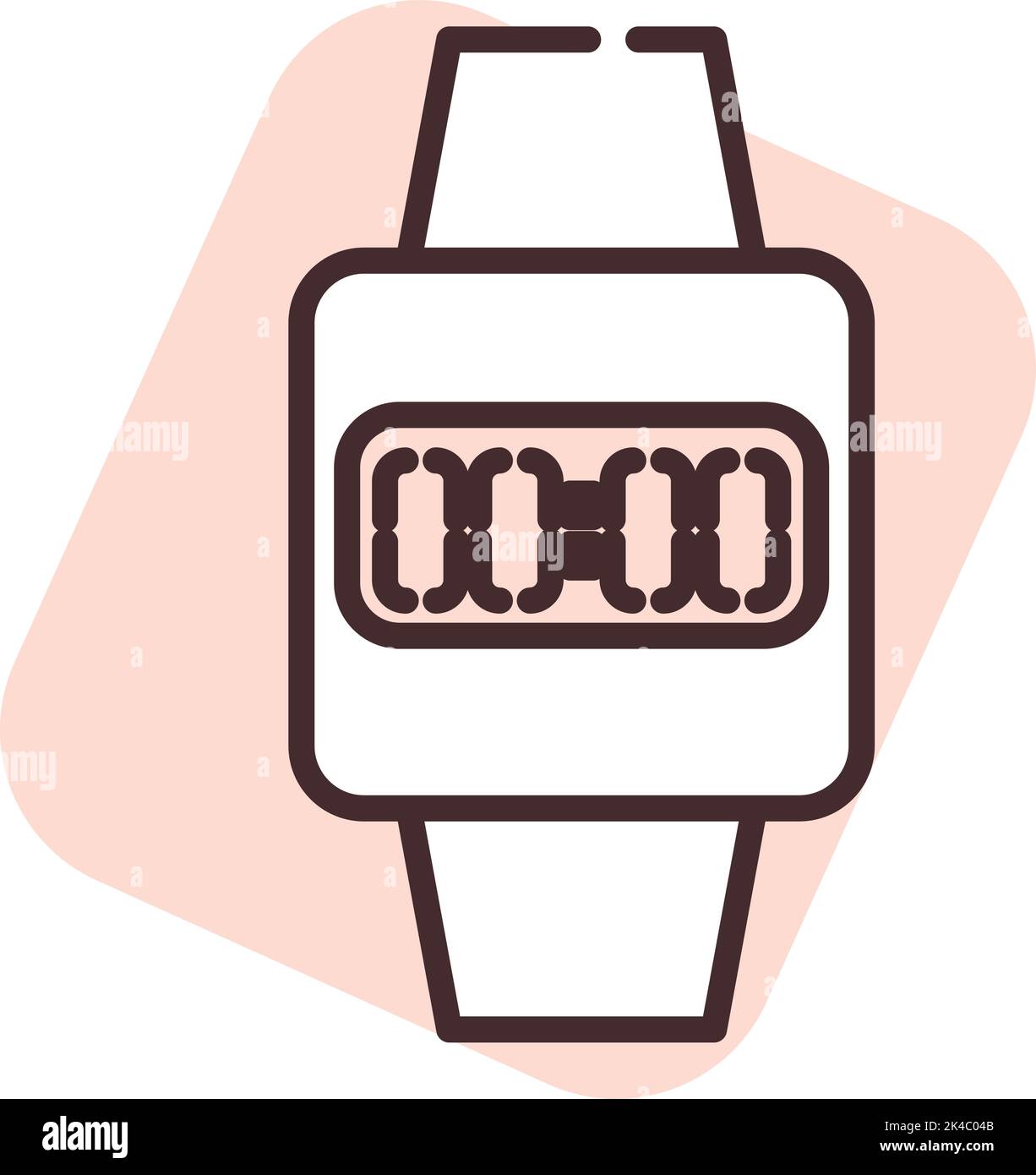 Digital Wrist Watch Clipart