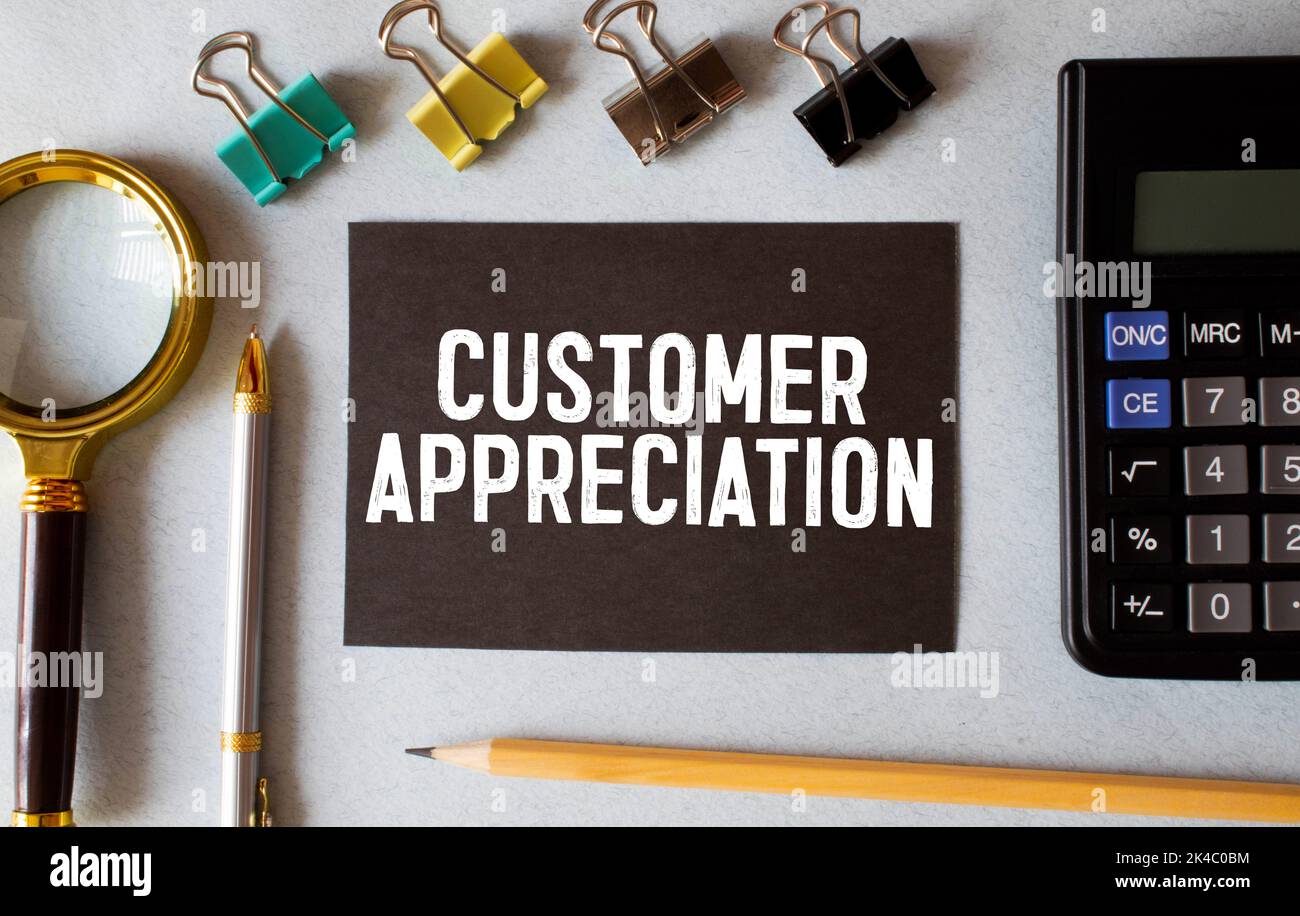 Customer appreciation hi-res stock photography and images - Alamy