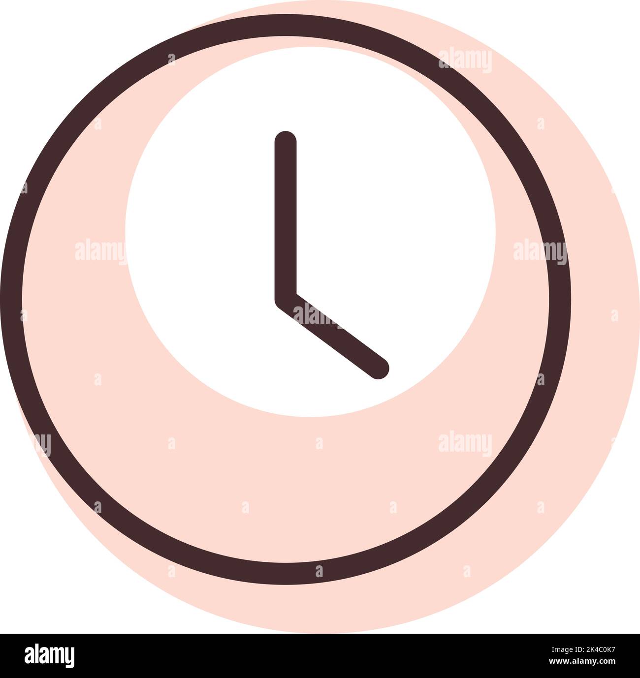 Modern stopwatch, illustration, vector on white background Stock Vector ...