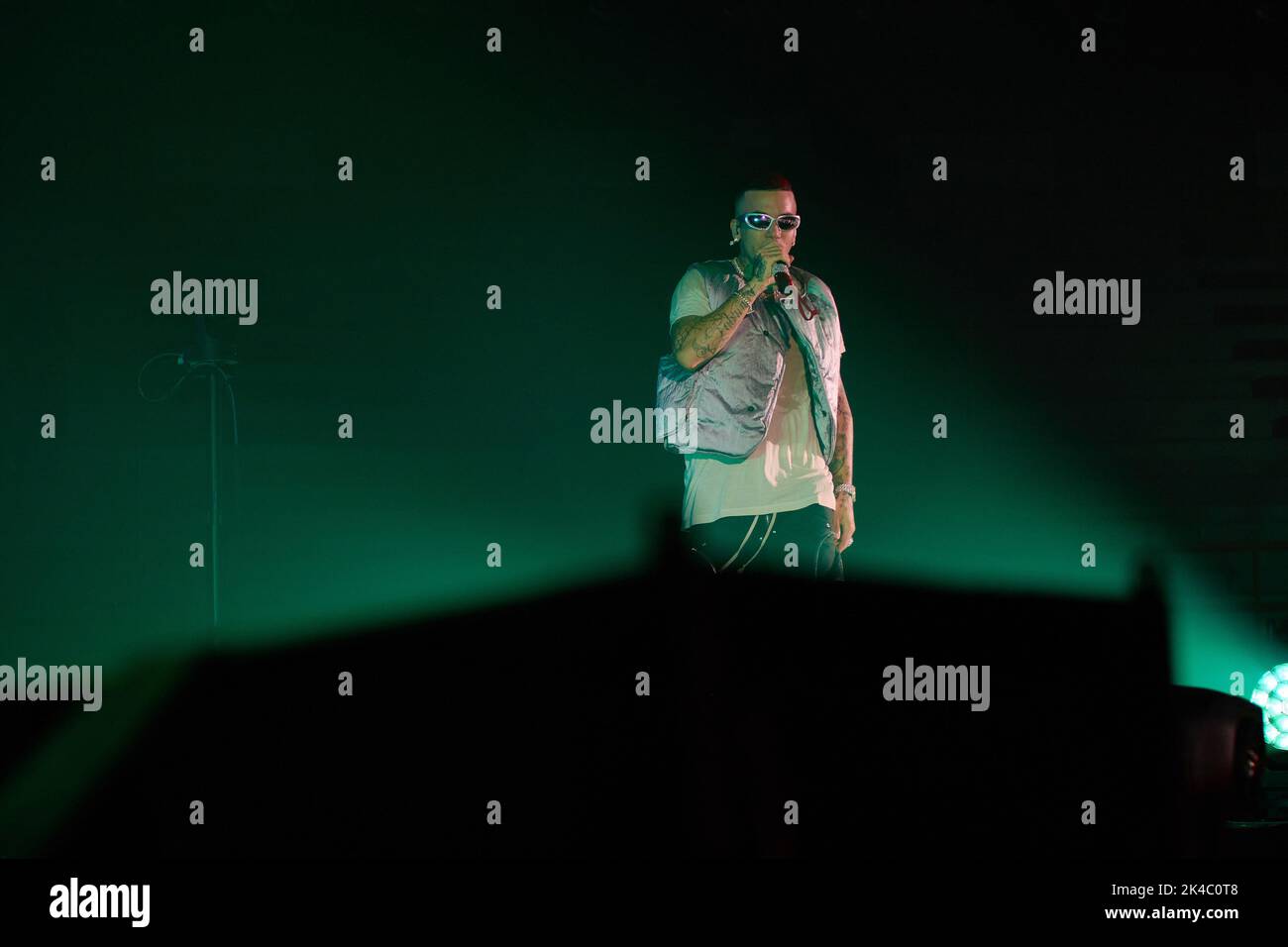 Palasele, Eboli, Italy, October 01, 2022, Sfera Ebbasta, Famoso tour ...