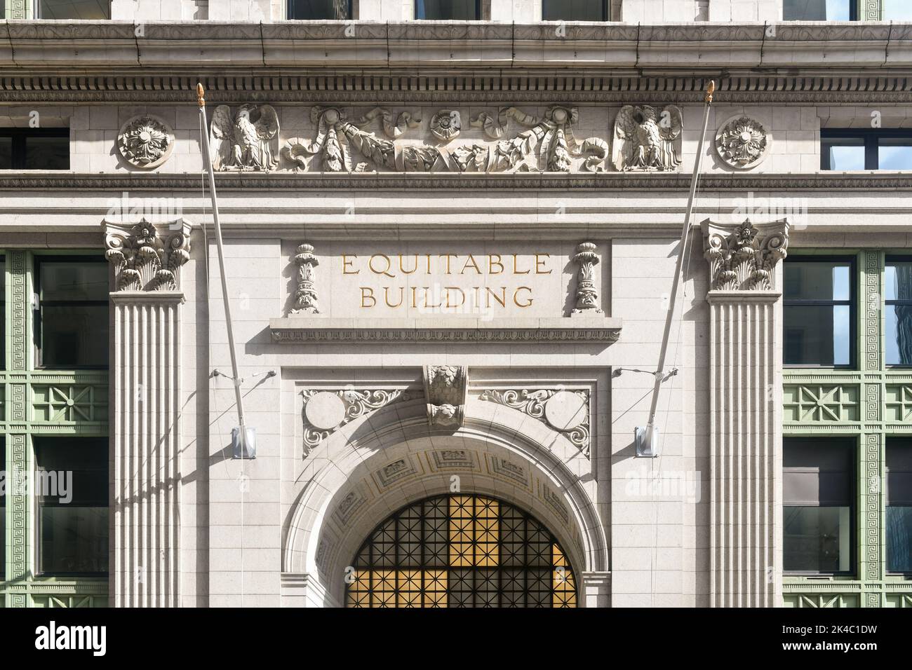 New York City - Sept 18, 2021: Equitable Building a 40-story office ...