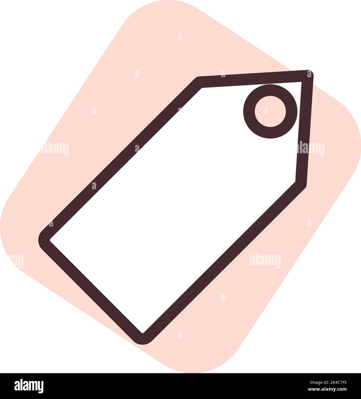 White background label Stock Vector Images - Alamy