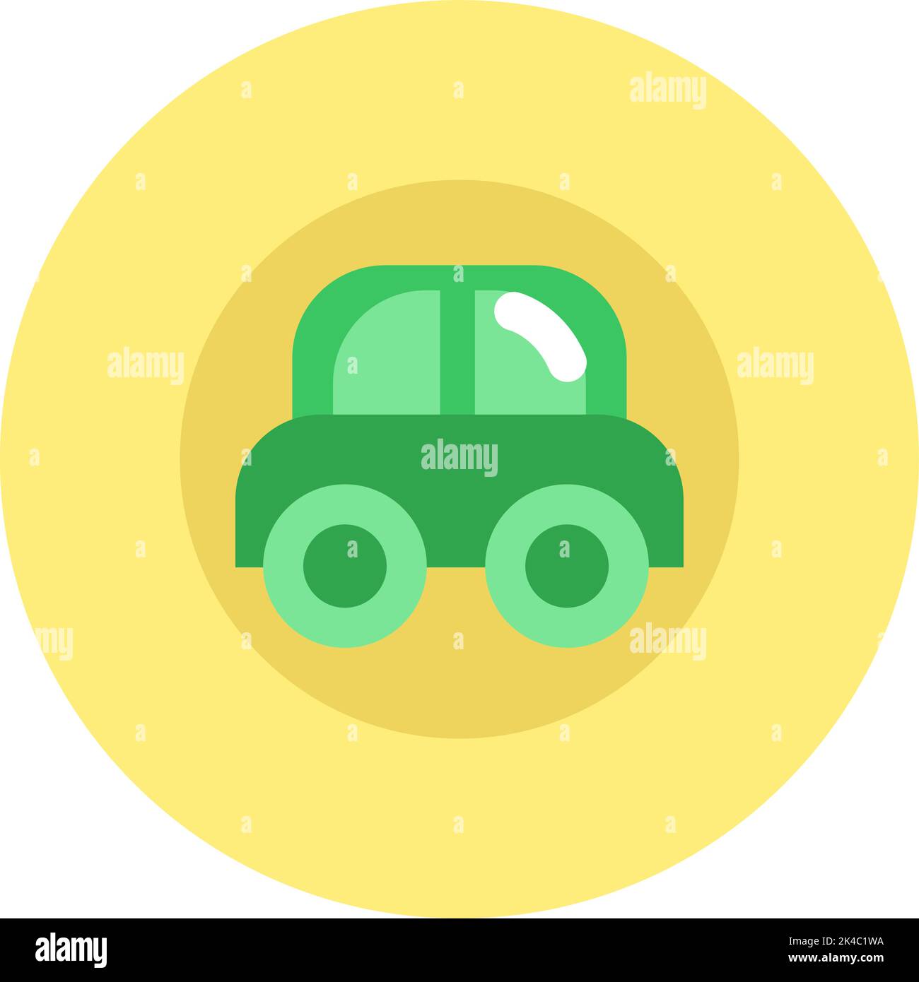 Traveling car, illustration, vector on white background Stock Vector ...