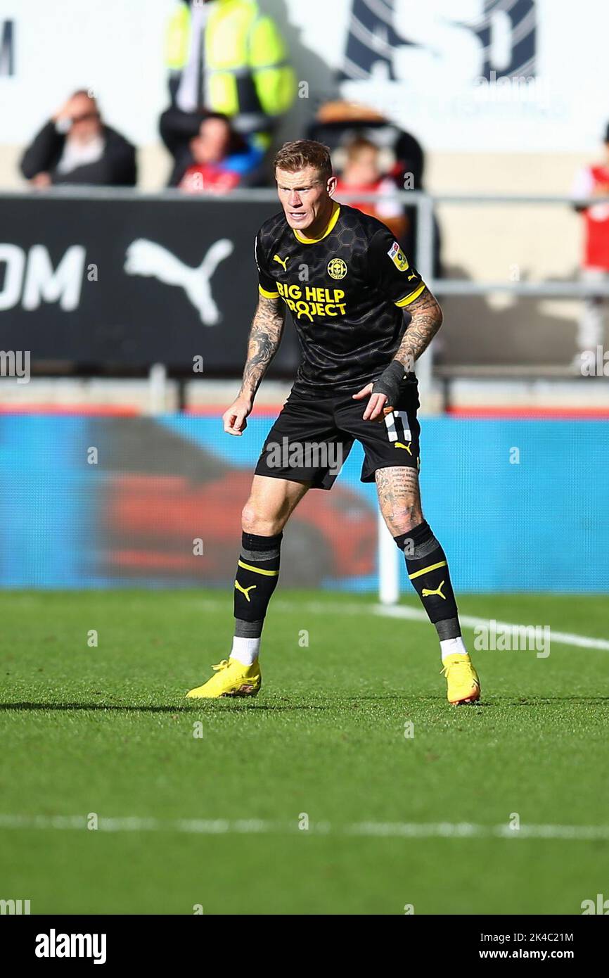 AESSEAL New York Stadium, Rotherham, England - 1st October 2022 James ...