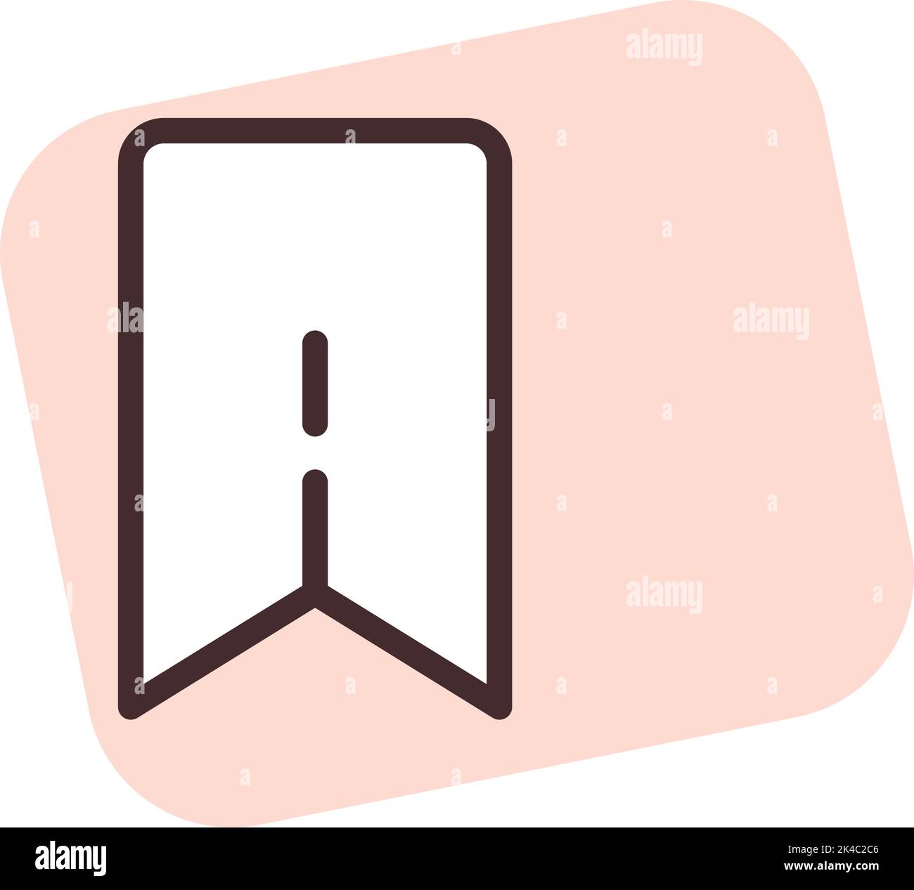 Bookmark illustration hi-res stock photography and images - Alamy