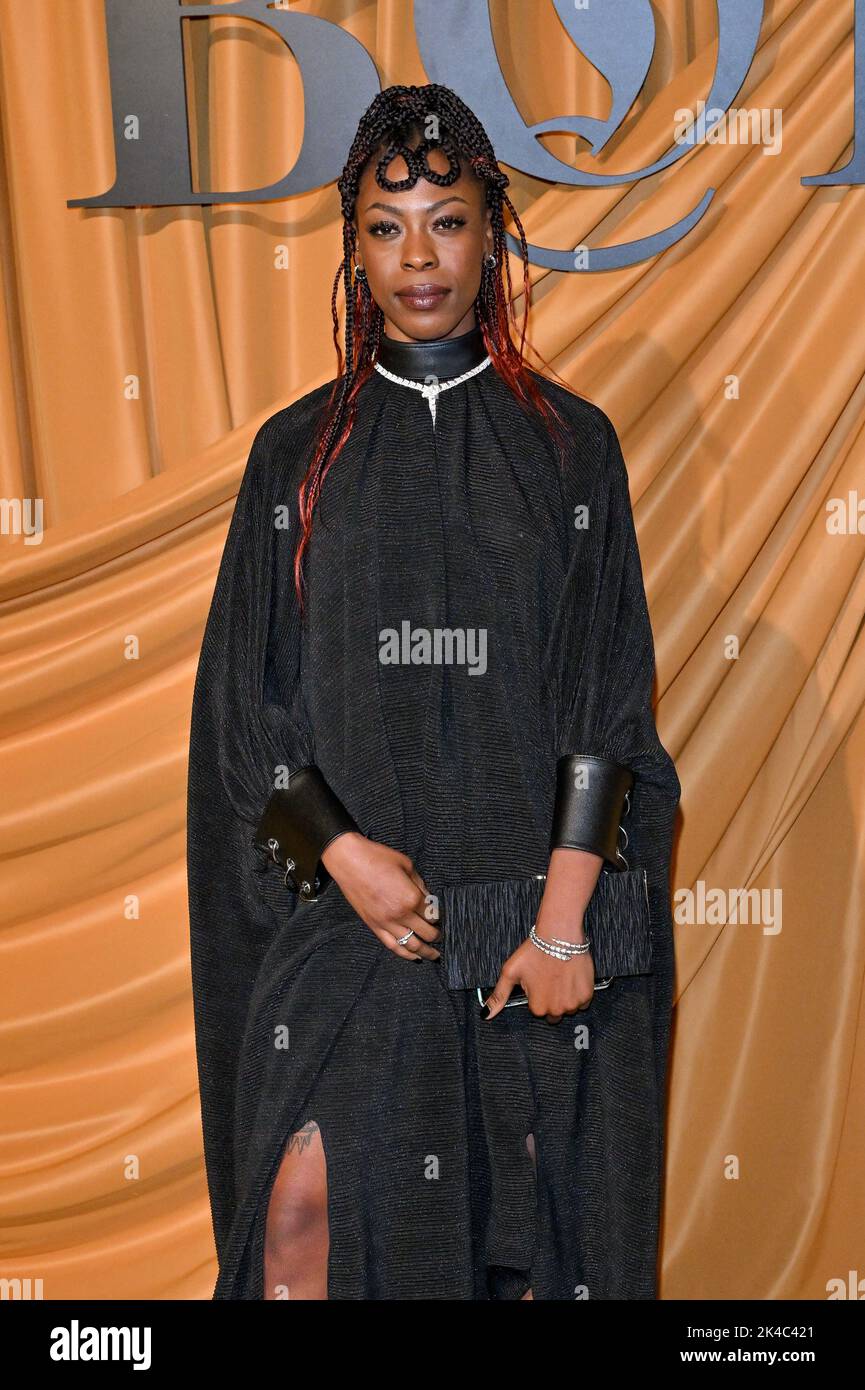 Guest attends the BoF500 gala during Paris Fashion Week in Paris ...