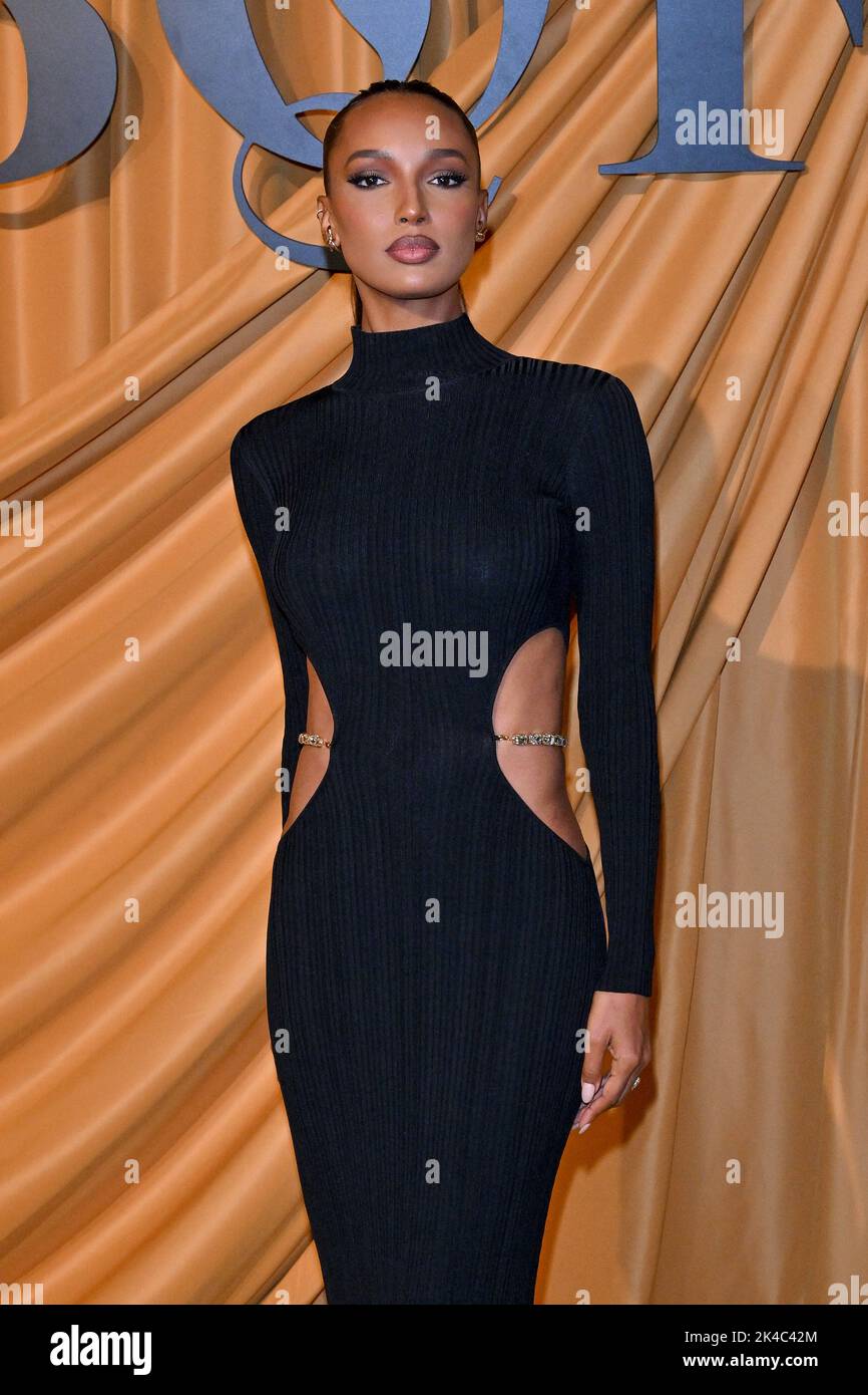 Jasmine Tookes attends the BoF500 gala during Paris Fashion Week in ...