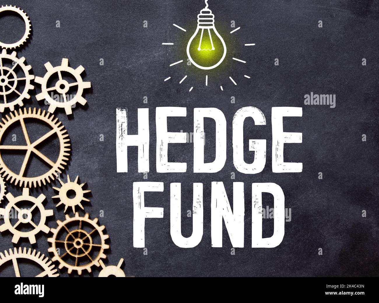 Text sign showing Hedge Fund. Conceptual photo basically a fancy name ...