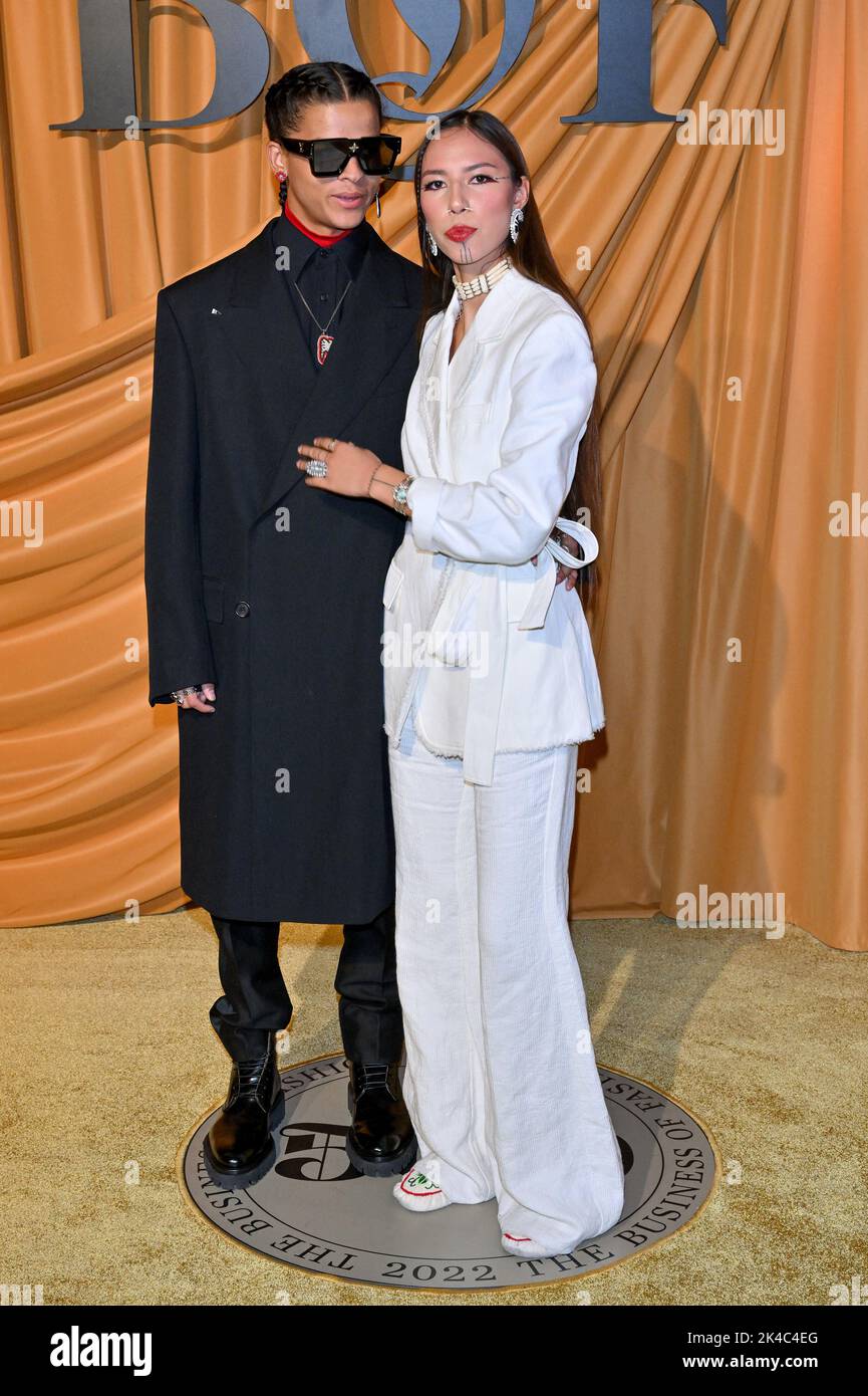 Guests attends the BoF500 gala during Paris Fashion Week in Paris ...