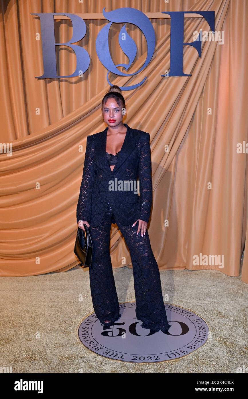 Paola Locatelli attends the BoF500 gala during Paris Fashion Week in ...