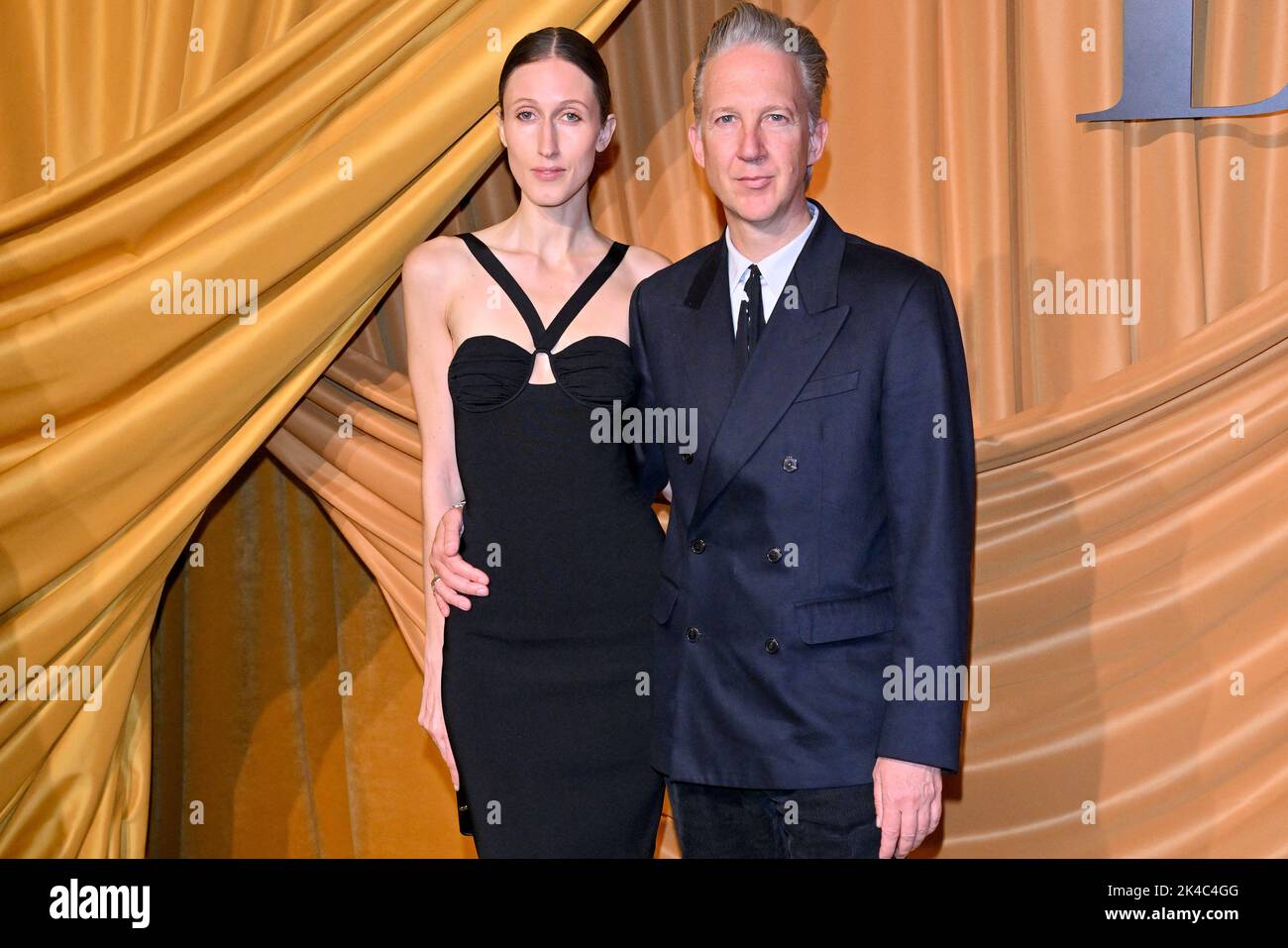 Anna Cleveland and Jefferson Hack attends the BoF500 gala during Paris ...