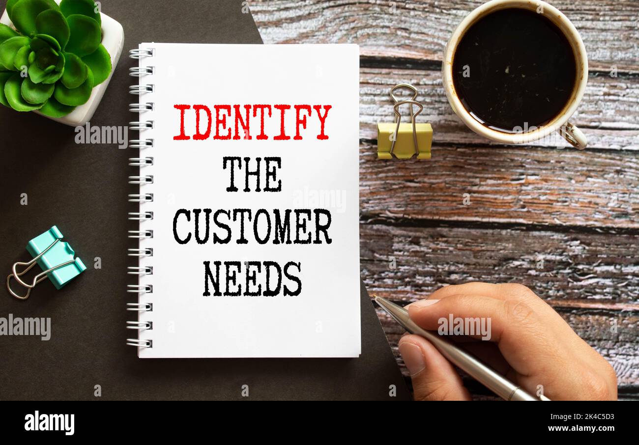Identify customer hi-res stock photography and images - Alamy