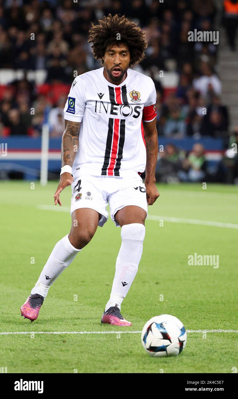 Paris, France. 01st Oct, 2022. Bonfim Dante of Nice during the French ...