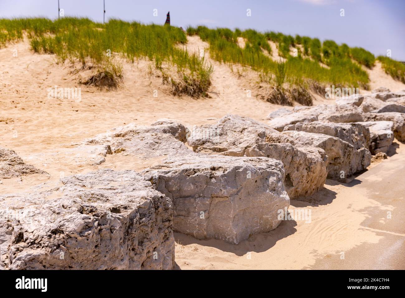 Big white sand beach hi-res stock photography and images - Alamy