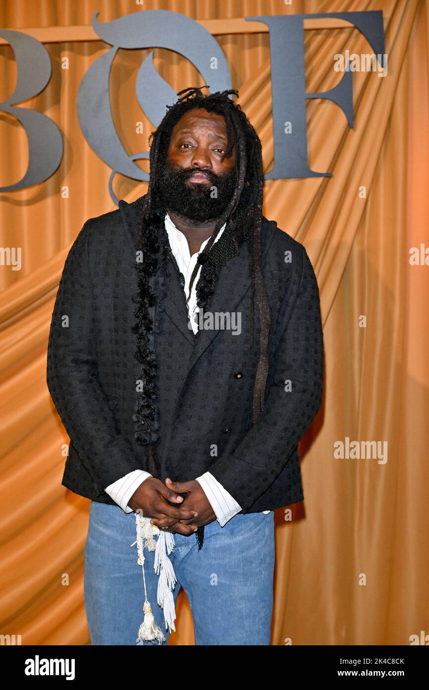 Tremaine Emory attends the BoF500 gala during Paris Fashion Week in ...