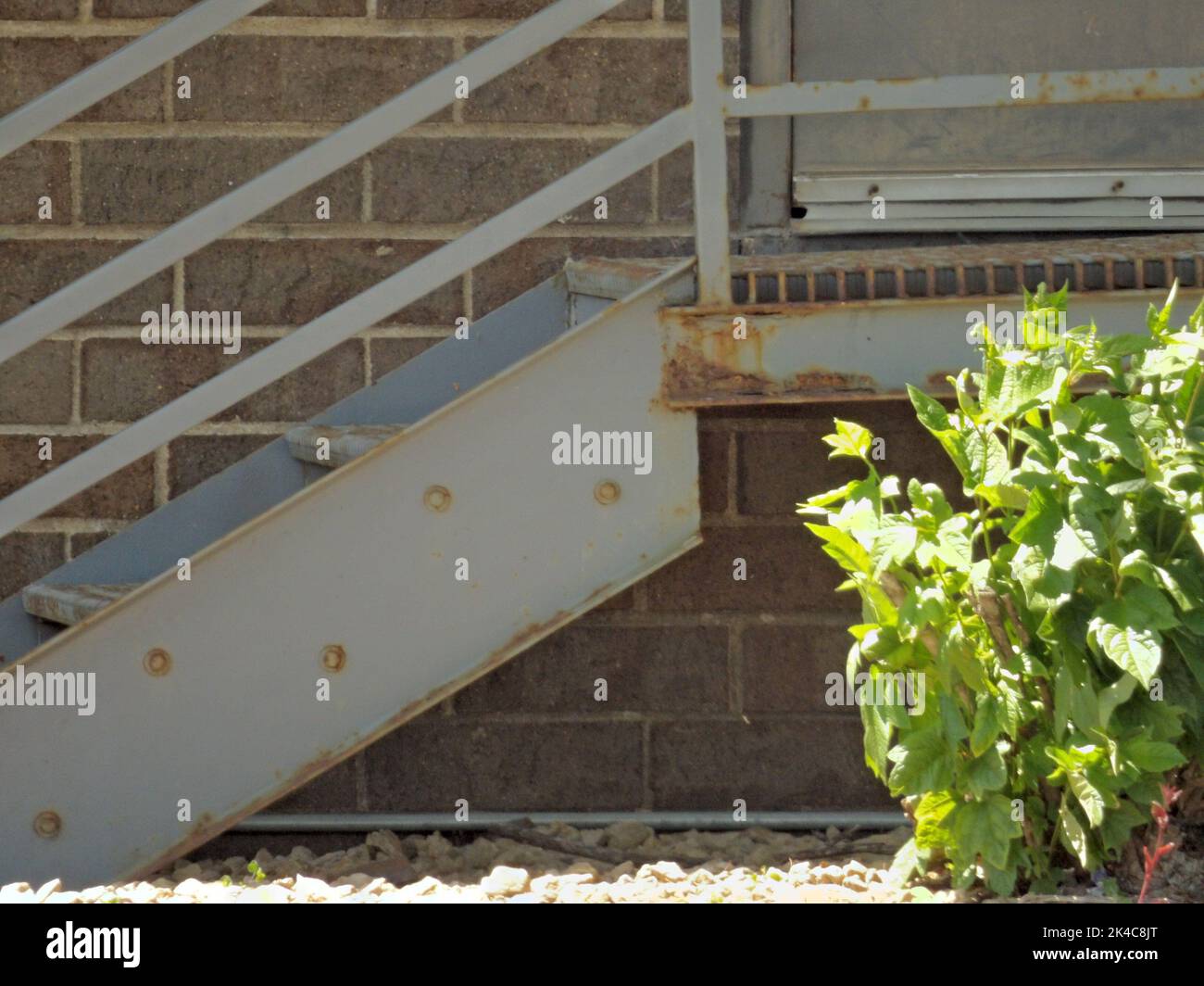 Old rusty staircase outside hi-res stock photography and images - Alamy