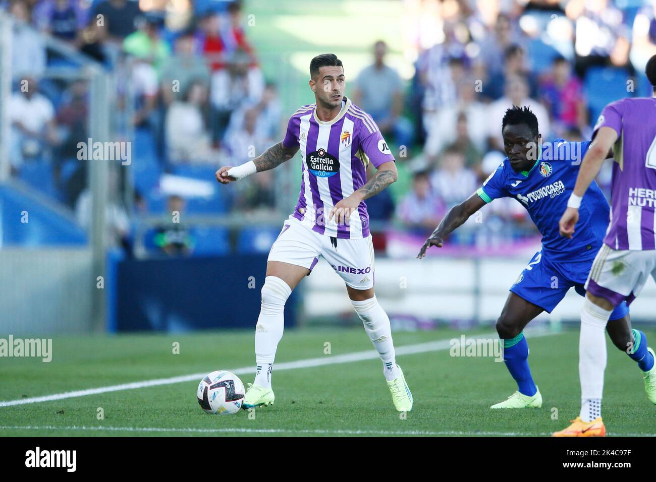 Getafe, Spain. 1st Oct, 2022. Sergio Leon (Valladolid) Football/Soccer ...