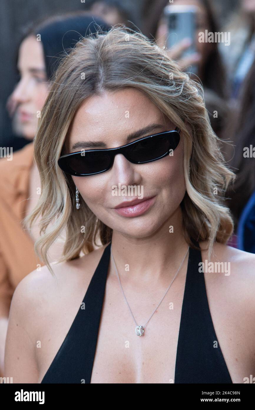 Veronica Ferraro attending the Monot Womenswear Spring/Summer 2023 show ...