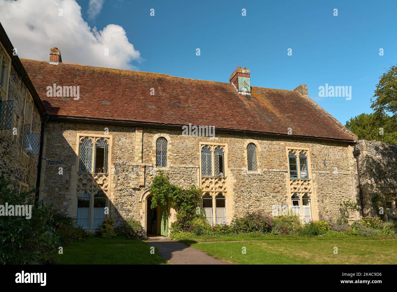 The St Mildred's Priory in Minster Abbey, the community of Benedictine ...