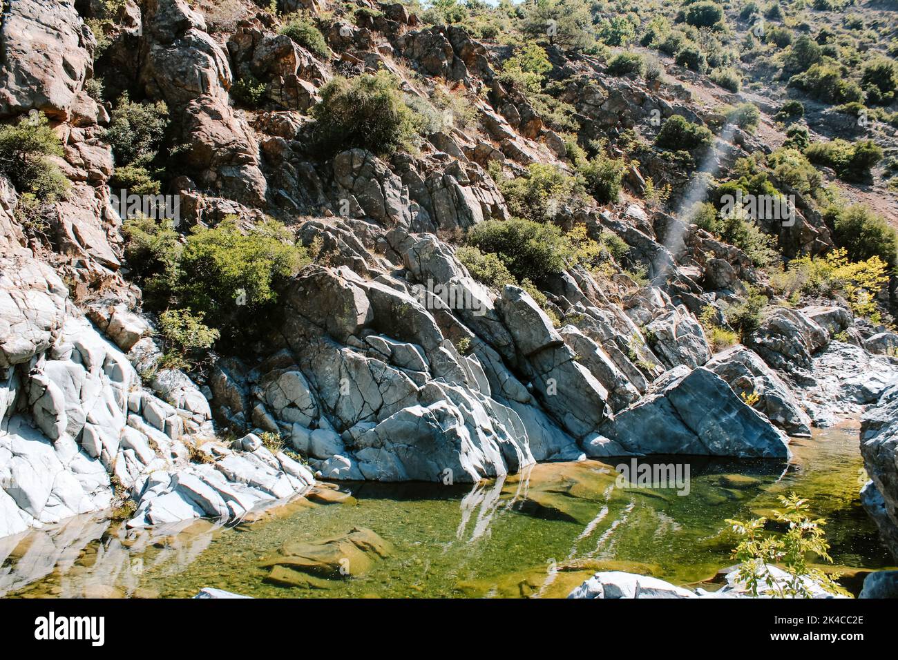 Sharp rocks river hi-res stock photography and images - Alamy