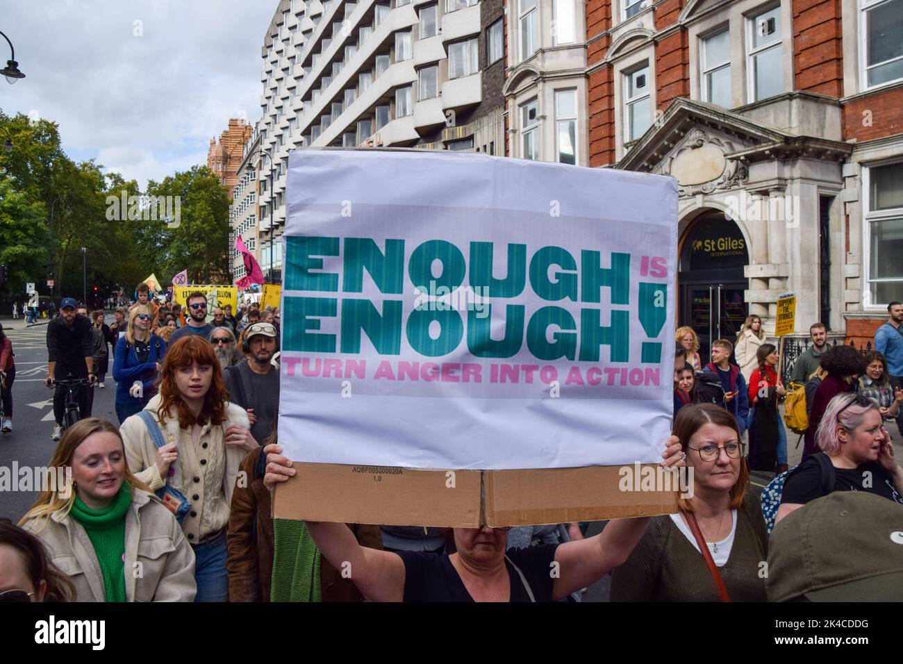 Enough is enough rally london hi-res stock photography and images - Alamy