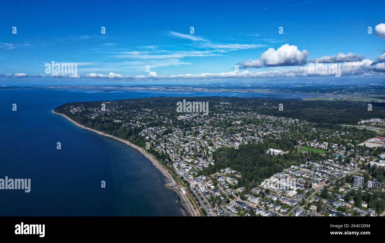 White rock bc aerial hi-res stock photography and images - Alamy