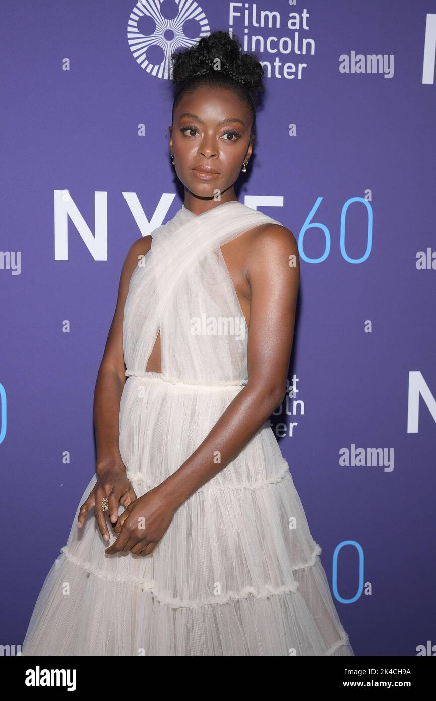 New York, USA. 01st Oct, 2022. Danielle Deadwyler attends the world ...